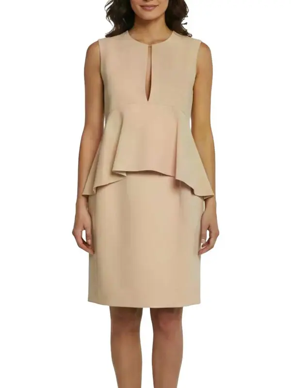 Celine Sleeveless Midi Dress - Neutrals