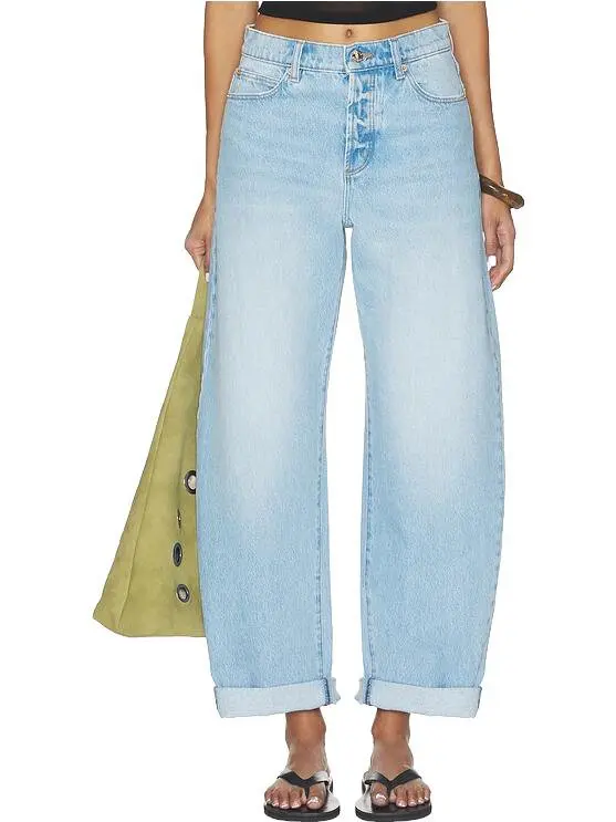 Rolla's Arc Barrel Jeans In . Also - Blue