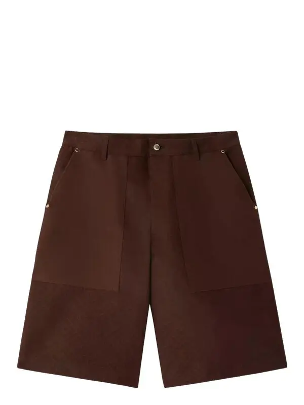 Casablanca Monogram Cargo Shorts - Brown