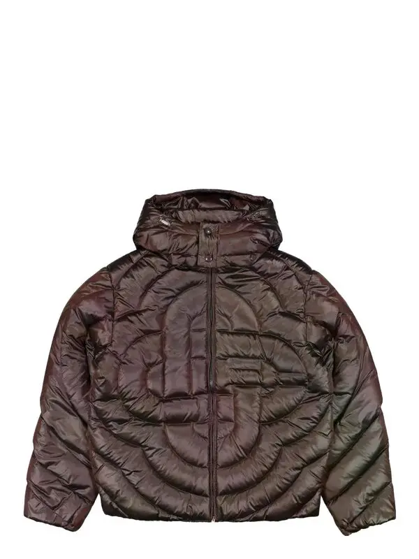 Casablanca Quilted Puffer Jacket - Brown