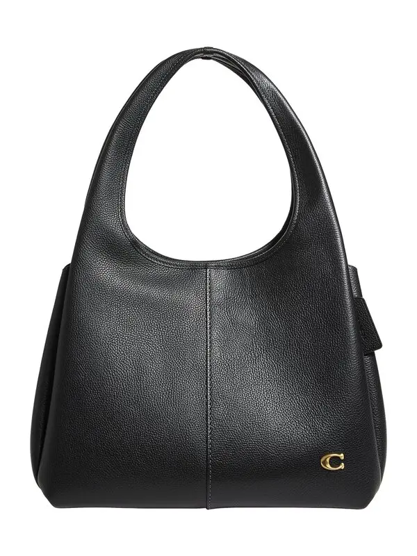 COACH Leather Lana Shoulder Bag - Black