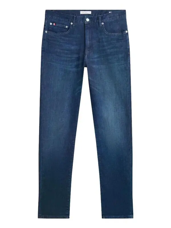 Tommy Hilfiger Whiskered Slim-fit Jeans - Blue