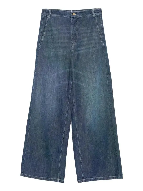 Max Mara Wide-leg Jeans - Blue