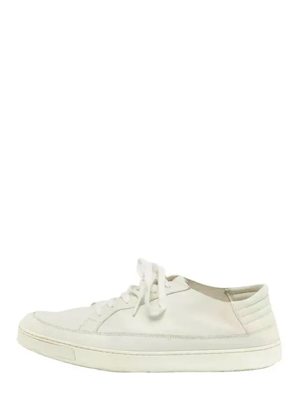 Gucci Low-top Lace-up Leather Sneakers - Neutrals