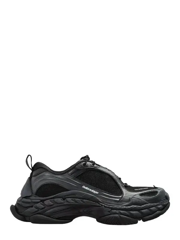Balenciaga Panel Sneakers - Black