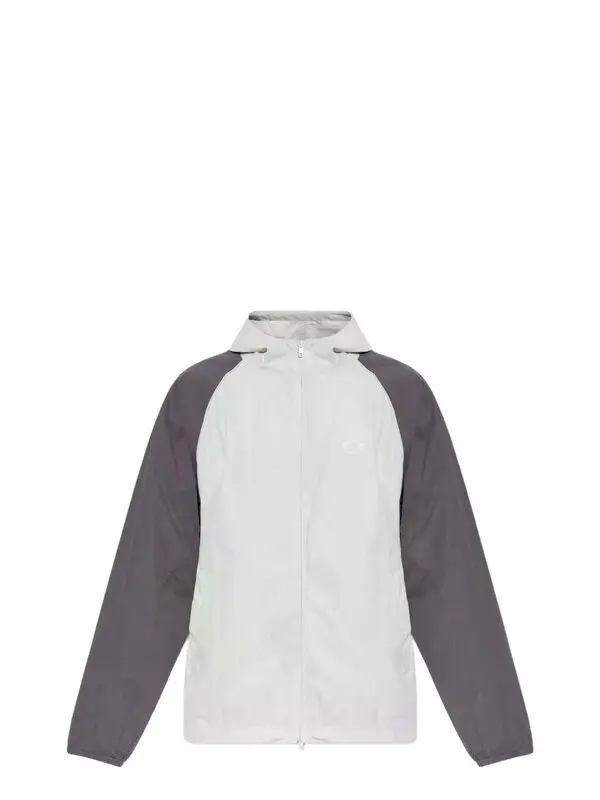 Balenciaga Zip-up Hooded Jacket - Grey