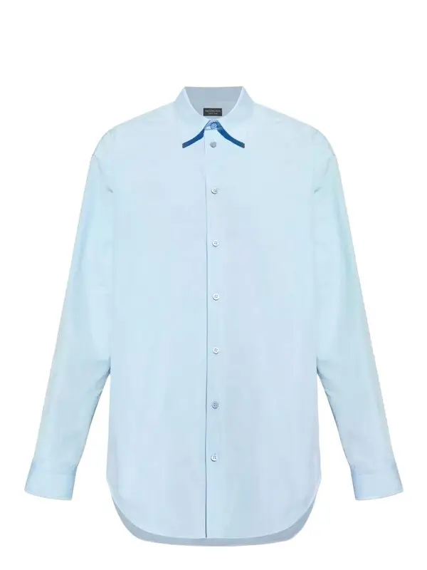 Balenciaga Long-sleeve Shirt - Blue