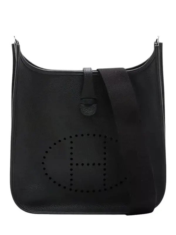 Hermès Evelyne 29 Clemence Shoulder Bag - Black