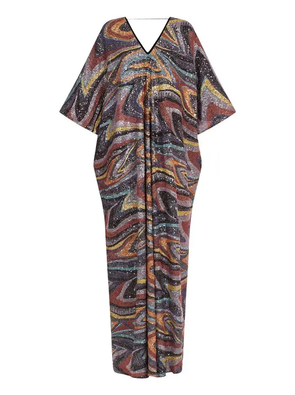TALLER MARMO Sequined Kaftan - Multi