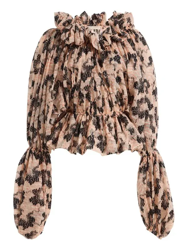 Ulla Johnson Helene Ripstop Blouse - Multi
