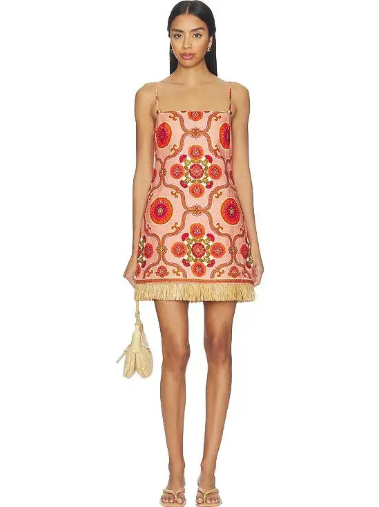 Cara Cara Valencia Mini Dress - Red