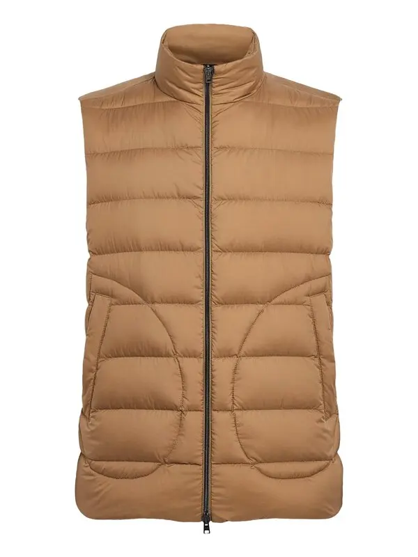 Herno Down Quilted Gilet - Beige
