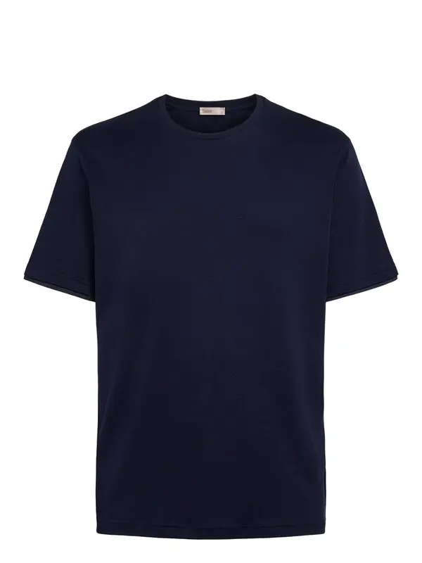 Herno Cotton Layered T-shirt - Blue