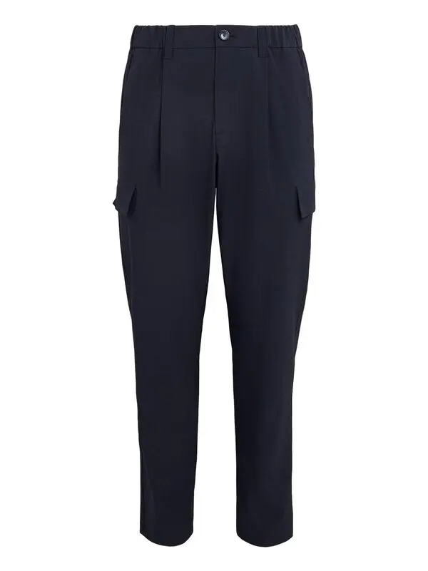 Herno Technical Cargo Trousers - Blue