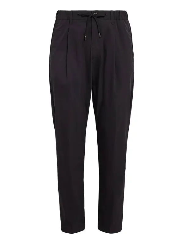 Herno Technical Drawstring Trousers - Black