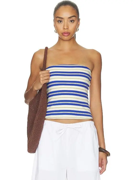 PISTOLA Beverly Tube Top In . Also - Blue