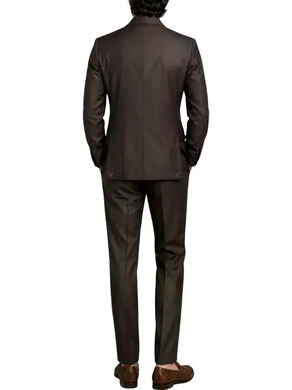 FRANZESE COLLECTION Rolls Royce Wool Suit - Brown