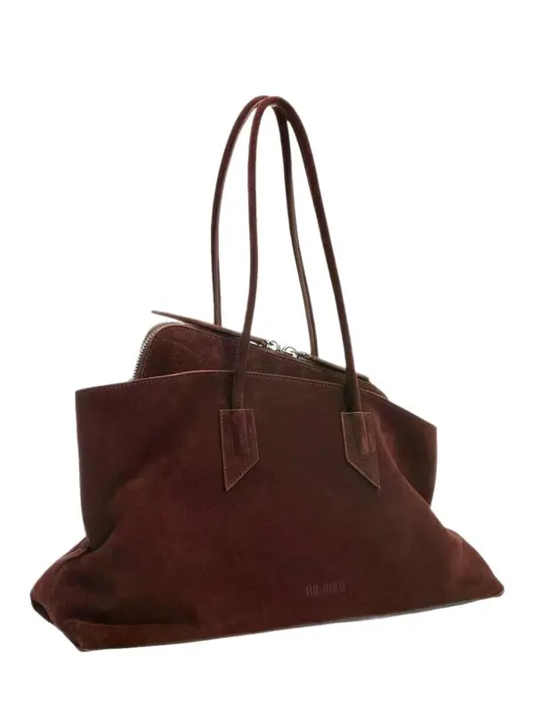 Attico Medium La Passeggiata Shoulder Bag - Brown