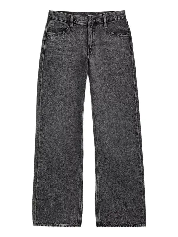 G-star Raw Loose-fit Acid Wash Denim Jeans - Grey