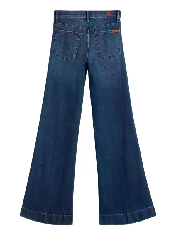 SEVEN Modern Dojo Wide-leg Jeans - Blue