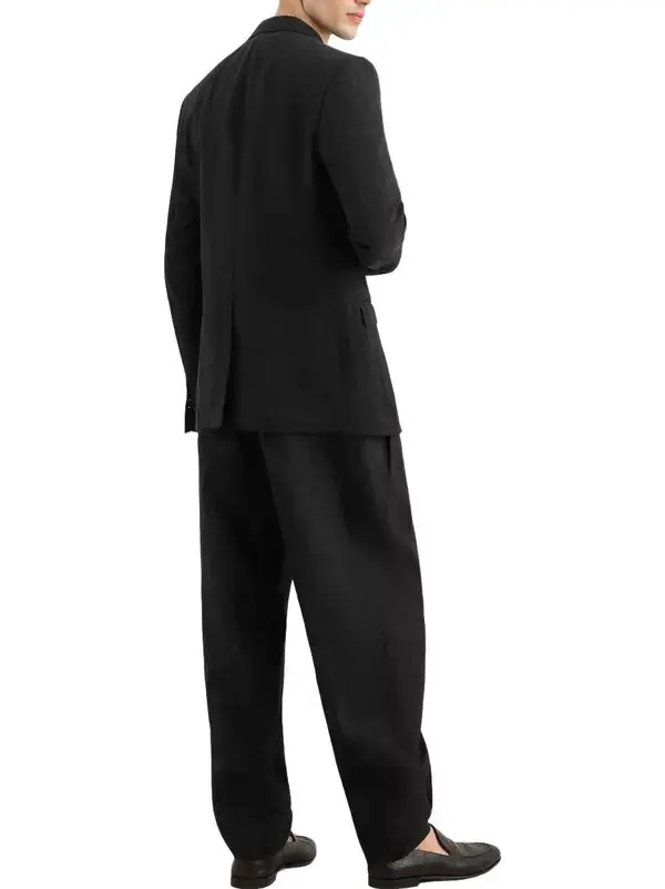 Dolce & Gabbana Linen Trousers - Black