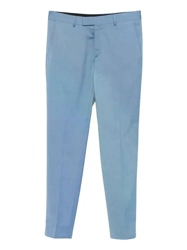 Karl Lagerfeld Slim-fit Tailored Trousers - Blue