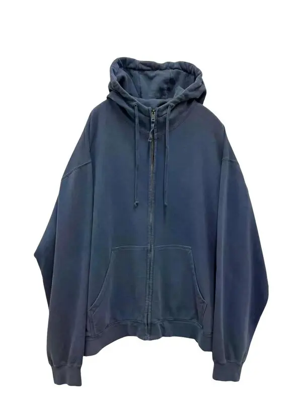 MAISON MARGIELA Zip-up Hoodie - Blue