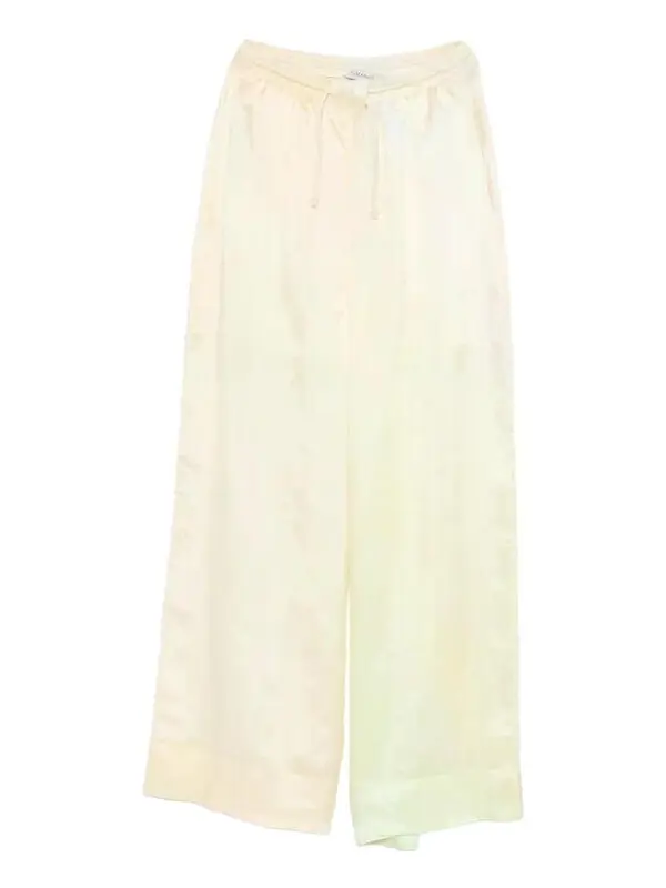 Humanoid Drawstring Wide Leg Trousers - Neutrals