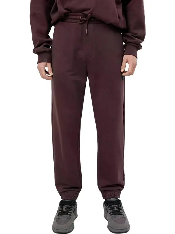 Hugo Logo-patch Drawstring Track Pants - Red
