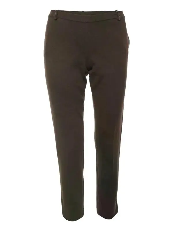 Loro Piana Straight-fit Tailored Trousers - Brown