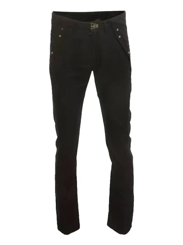 LOUIS VUITTON Straight-fit Gabardine Trousers - Black