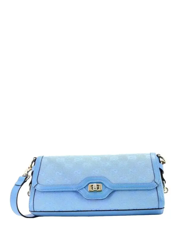 Gucci Canvas Shoulder Bag - Blue