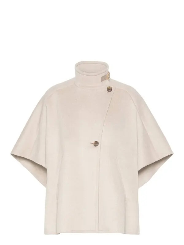 Max Mara Cashmere Cape - Grey