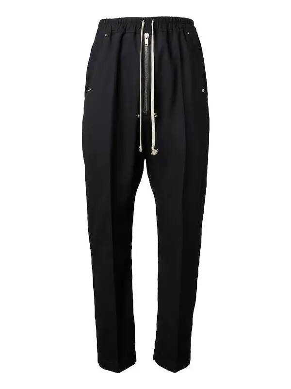 Rick Owens Bela Wool Wide-leg Pants - Black