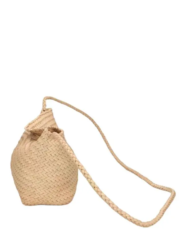 Dragon Diffusion Corsica Woven Leather Crossbody Bag - Neutrals