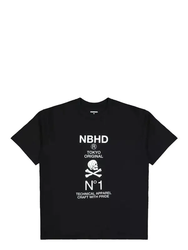 NEIGHBORHOOD Logo-print T-shirt - Black