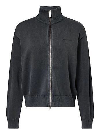 Carhartt Work In Progress High-neck Zip Jacket - Black