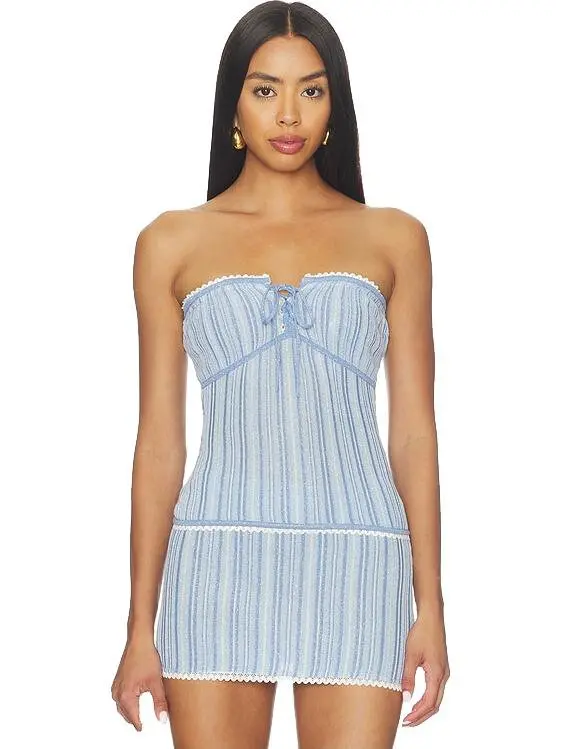 ASTA RESORT Cleo Top - Blue