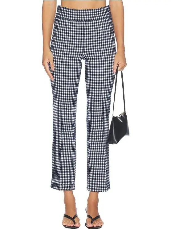 Spanx Pintuck Kick Flare Pant - Navy