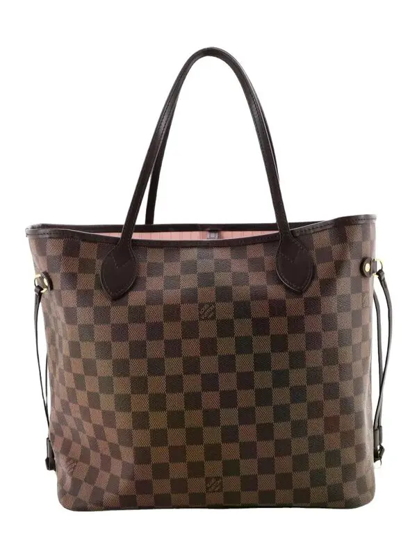 LOUIS VUITTON Damier Mm Tote Bag - Brown