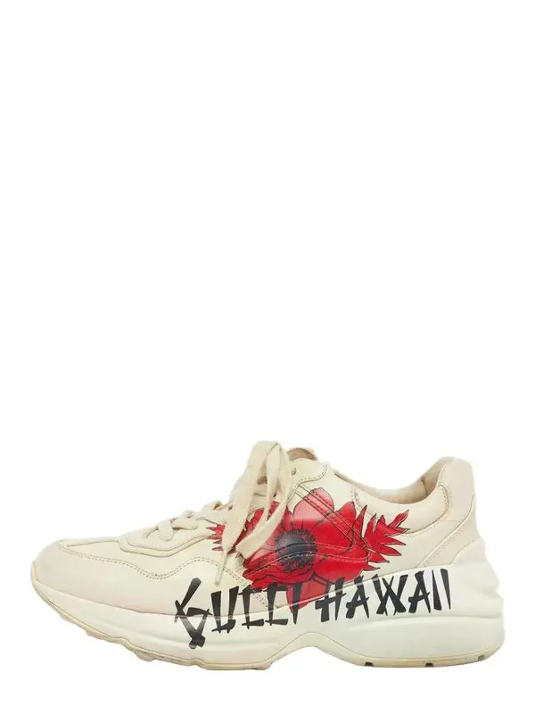 Gucci Rhyton Hawaii Sneakers - Neutrals