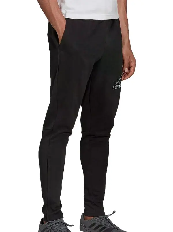 Adidas Logo-print Track Pants - Black