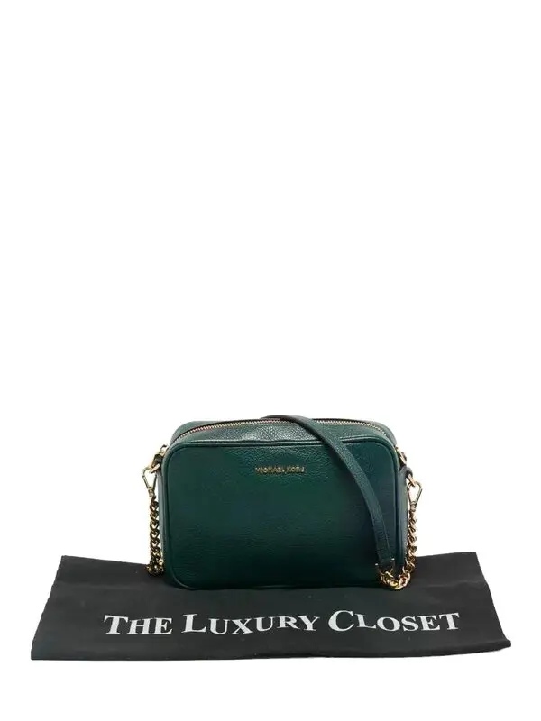 Michael Kors Jet Set Camera Crossbody Bag - Green