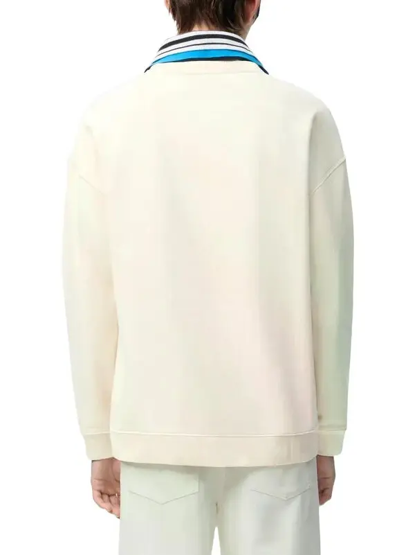 Loewe Anagram Embroidered Sweatshirt - Neutrals
