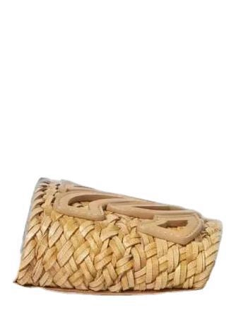 Casadei Ischia Woven Leather Sandals - Neutrals