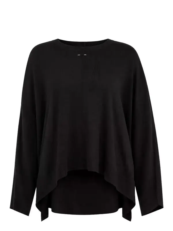 Barbara Bui High-low Hem Sweater - Black