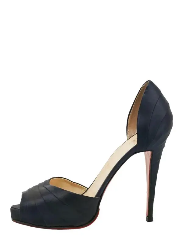 CHRISTIAN LOUBOUTIN Armadillo D'orsay Pleated Pumps - Blue
