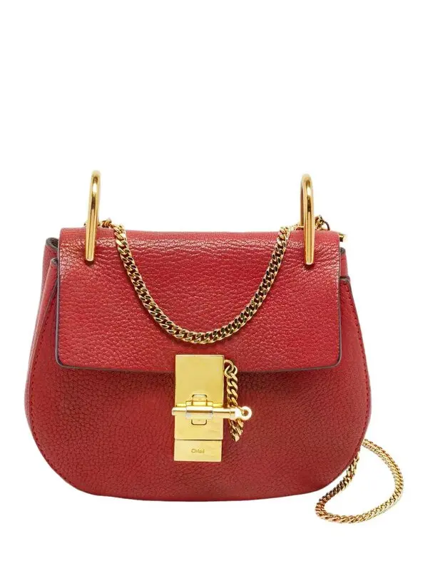 Chloé Small Drew Shoulder Bag - Red