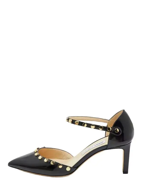 JIMMY CHOO Leema Studded Pumps - Black