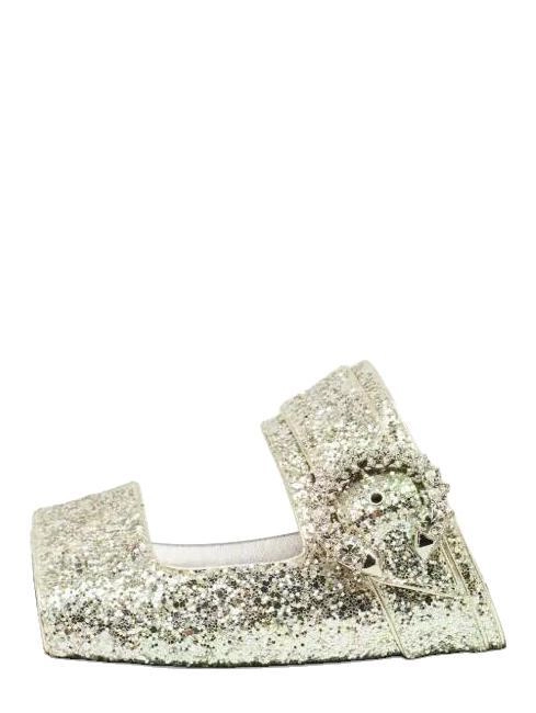 JIMMY CHOO Marga Crystal-embellished Sandals - Silver